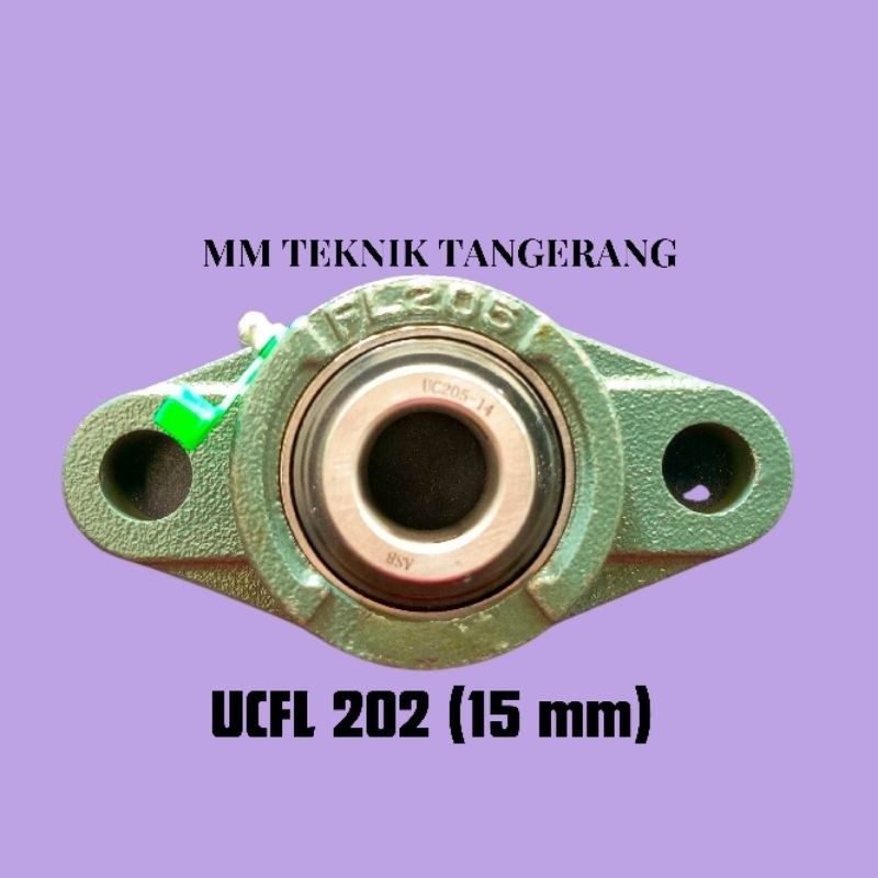 Pillow block UCFL 202 Bearing UCFL 202 inch Bearing Seat Axle 5/8 inch ...