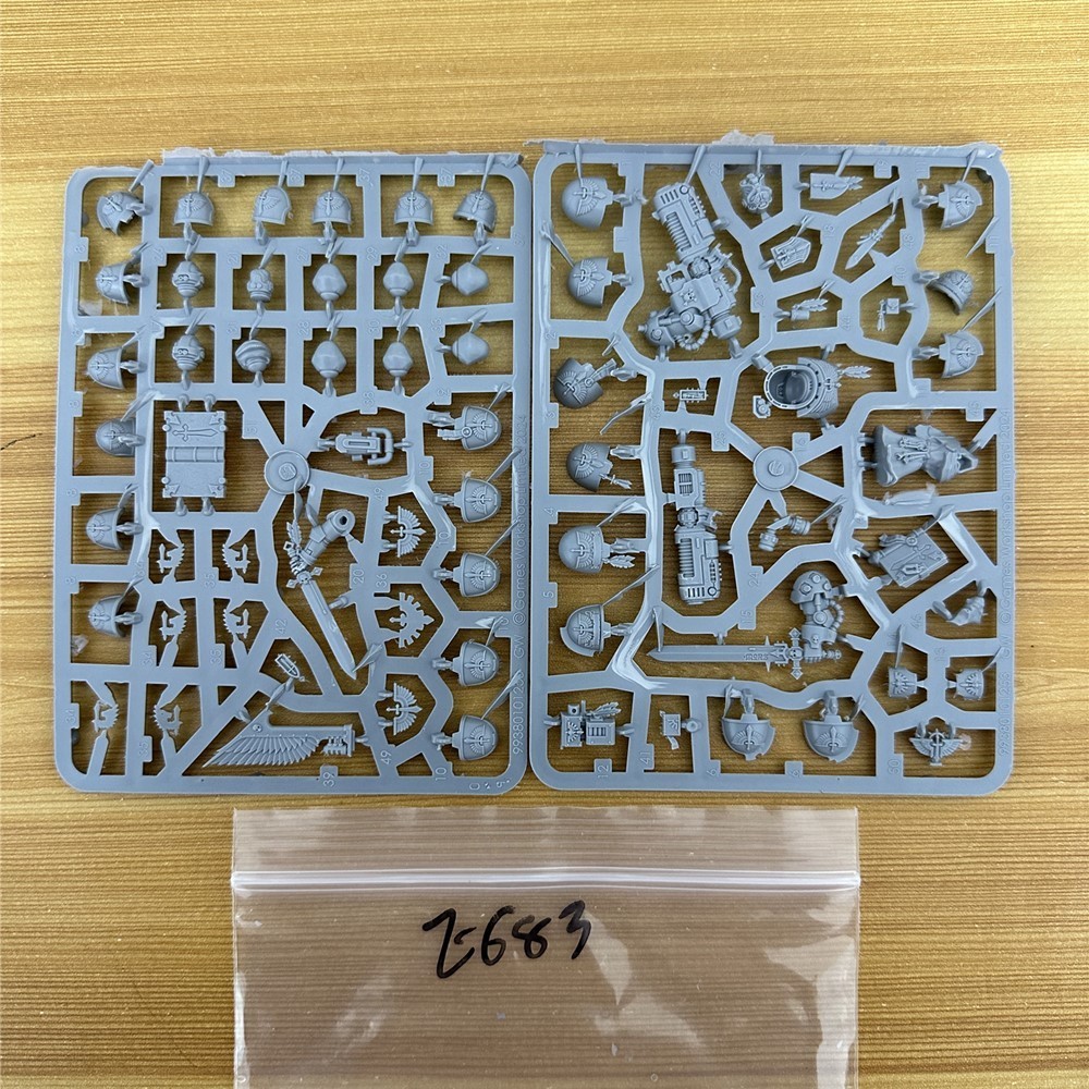 E683 Dark Angel Upgraded Parts Resin Miniatures Model Plate | Shopee ...