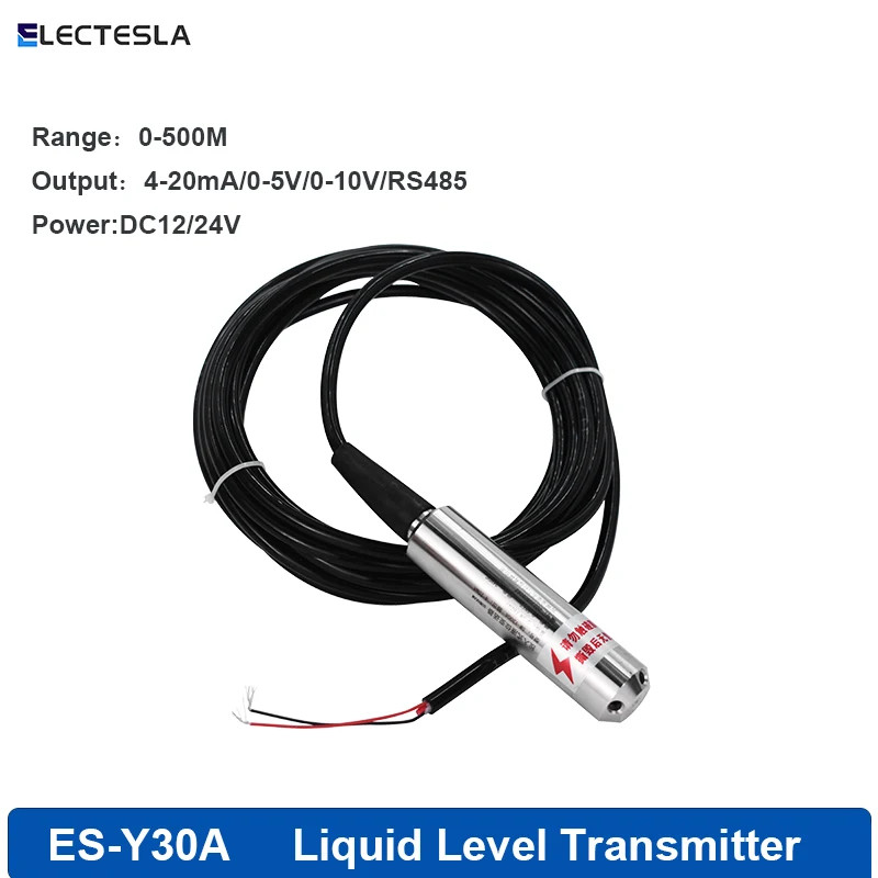 Water Level Control System Level Pressure 5m Range 4-20mA Liquid Level ...