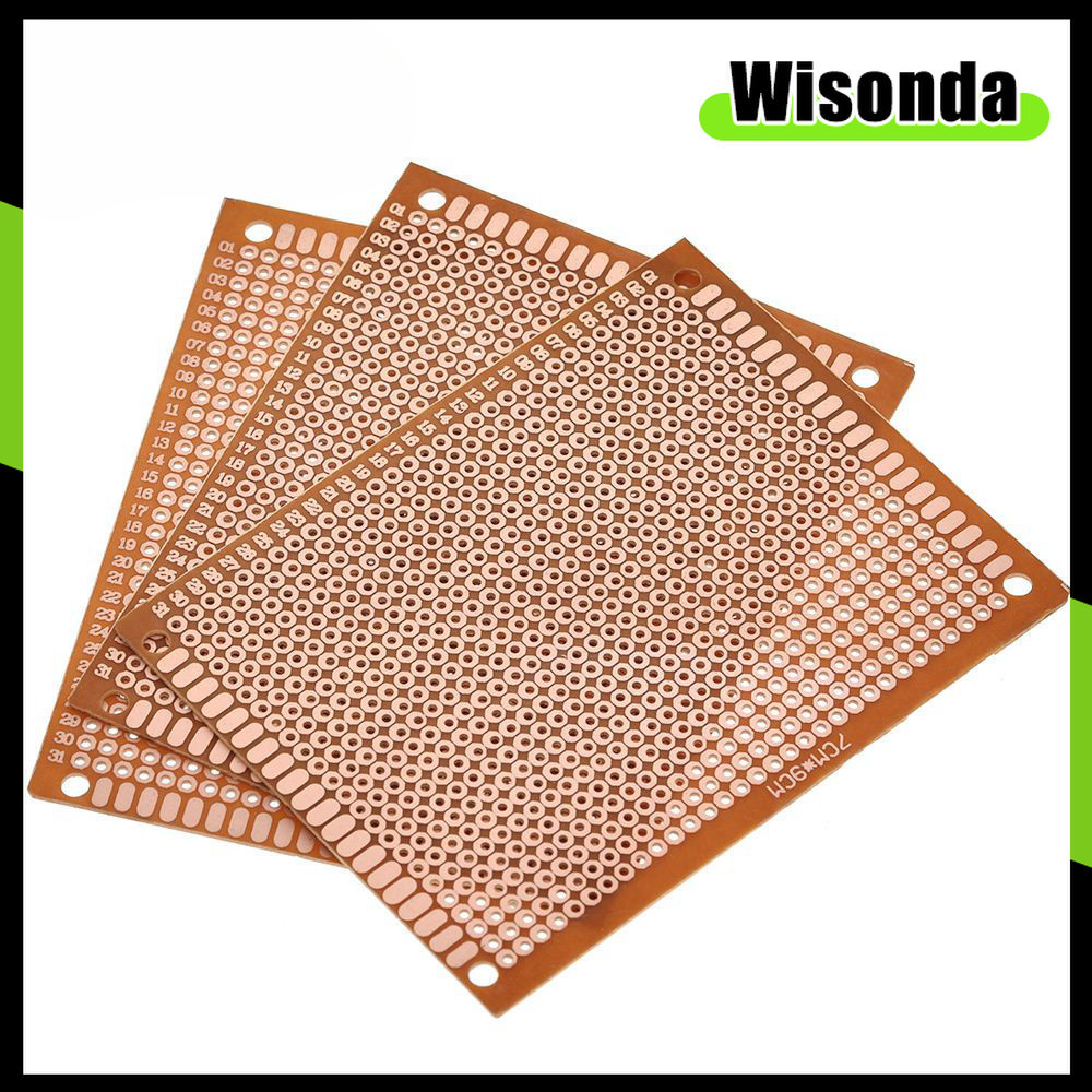 10PCS 7x9 7*9cm Single Side Prototype PCB Breadboard Universal Board ...
