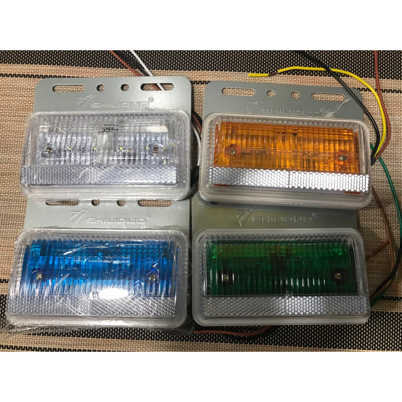 24V Truck Turning Light Sidelight Decoration Signal Lamp Lorry Night ...