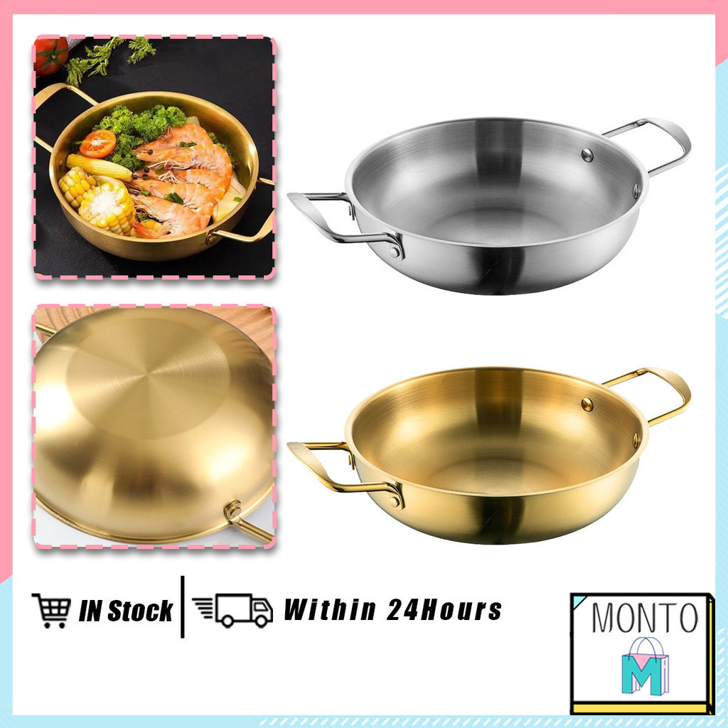 Stainless Steel Korean Multi-Function Cooking Pot Ramen Instant Noodles ...