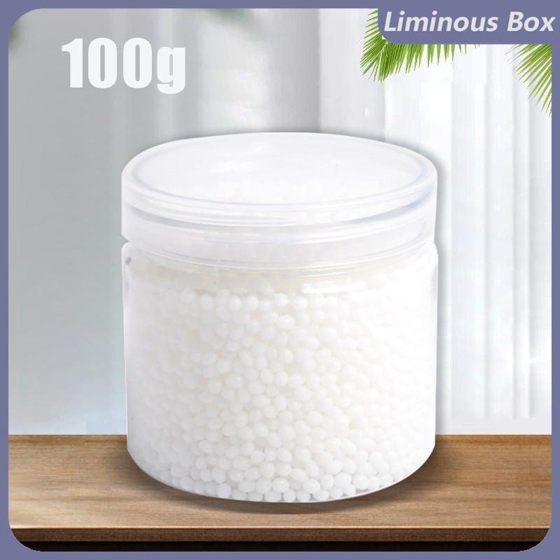 100g Polymorph Thermoplastic Plastic Pellet Reusable Moldable Plastic Beads For DIY Modeling ...