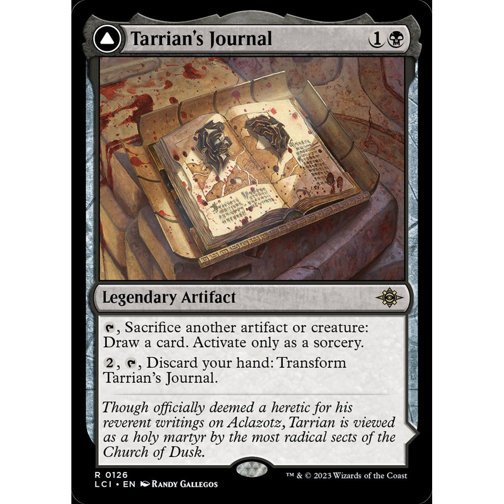 Tarrian's Journal // The Tomb of Aclazotz [The Lost Caverns of Ixalan ...