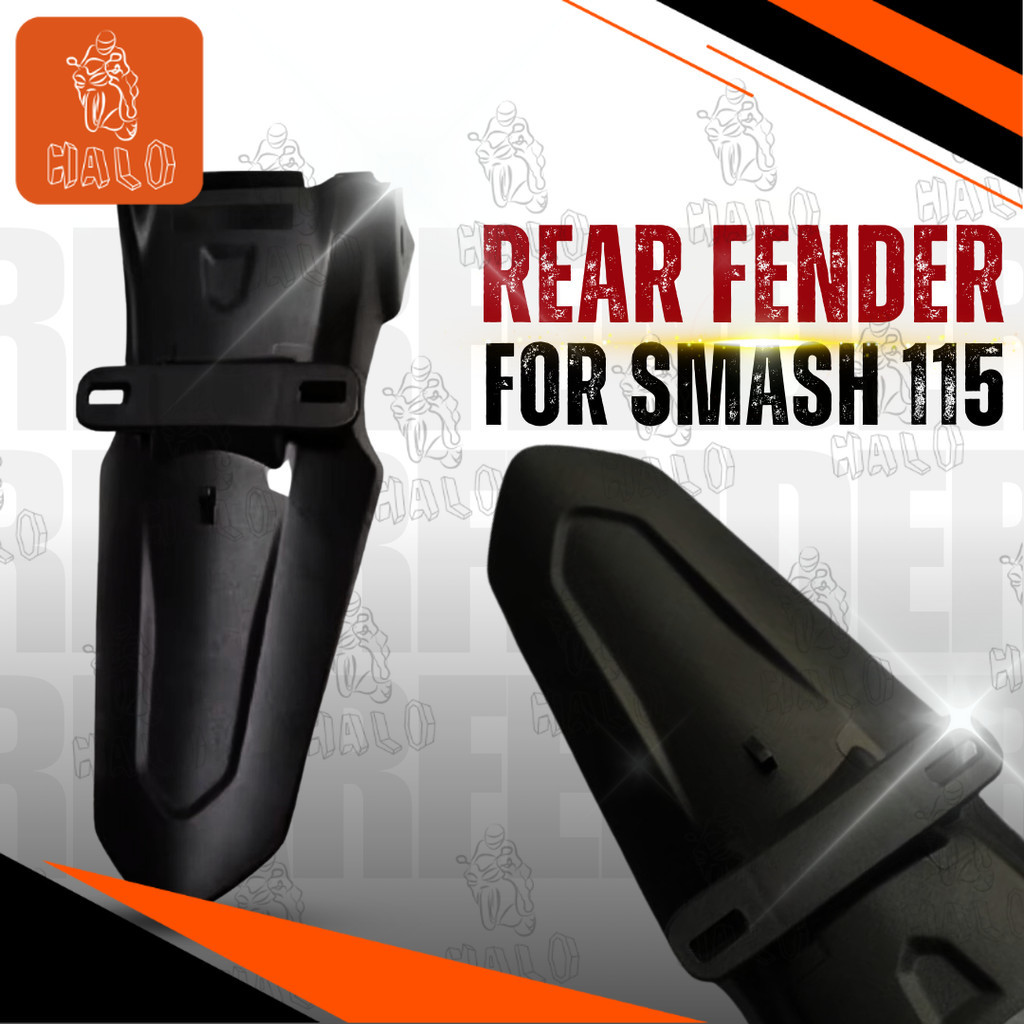 [HALO MOTORS] REAR FENDER FOR SMASH 115 | Shopee Philippines