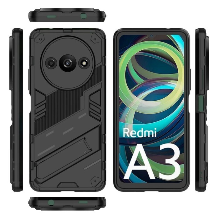 REDMI A3 ANTI SHOCK CASE BIBERCAS NEW SOFT CASE SHOCKPROOF NEW STANDING ...
