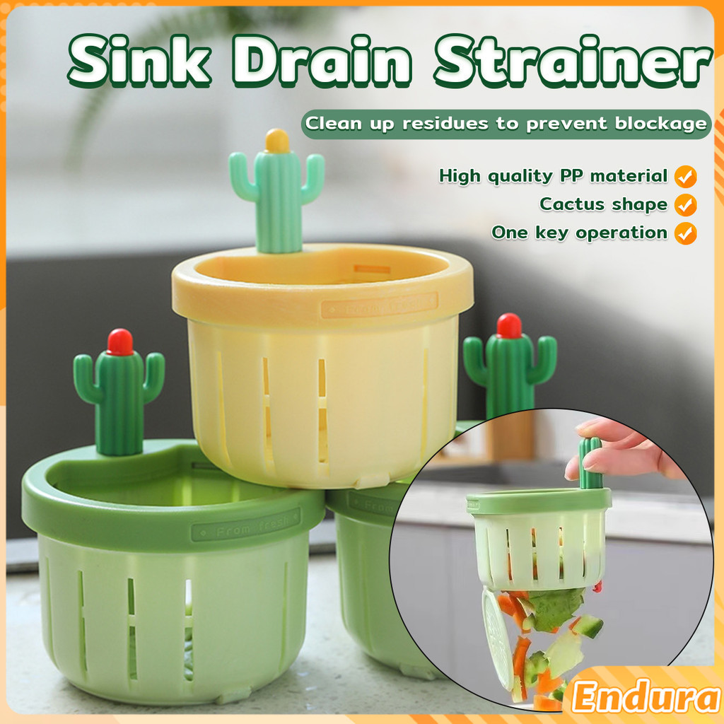 E.A Kitchen Sink Drain Strainer Anti-clogging Food Waste Catcher Sink ...