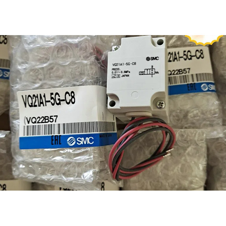 Smc Solenoid Valve VQ21A1-VQ21M1-VQ31A1-5G-5GZ-5Y-5YZ-5YZB-C6-C8-C10-C12-F-X2 | Shopee Philippines