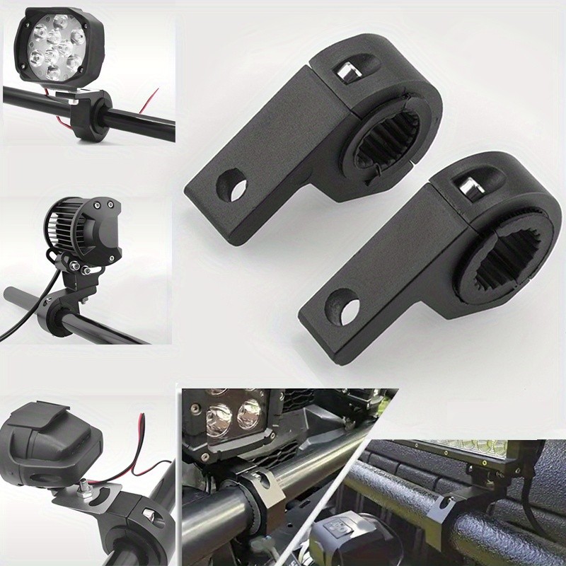 New Aluminum Alloy Motorcycle Auxiliary Light Work Light Bracket 360 ...