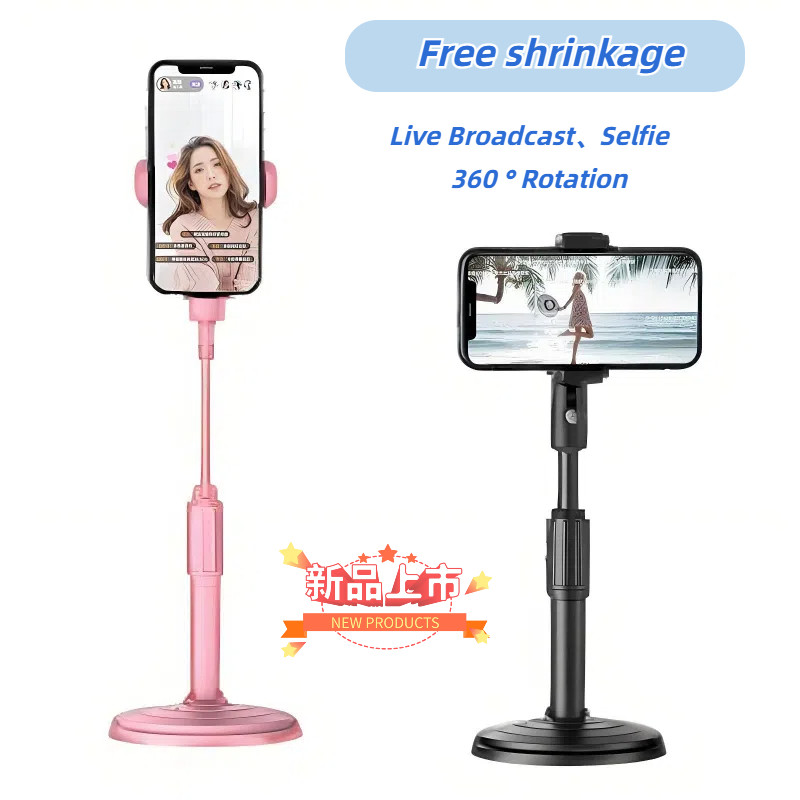 Phone Holder Stand for Vlogging and Selfies - Adjustable Cellphone ...