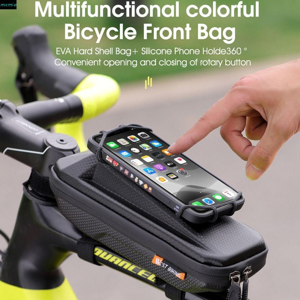 MXMIO Bicycle Frame Bag Road Bike MTB Front Frame Top Tube Case EVA ...