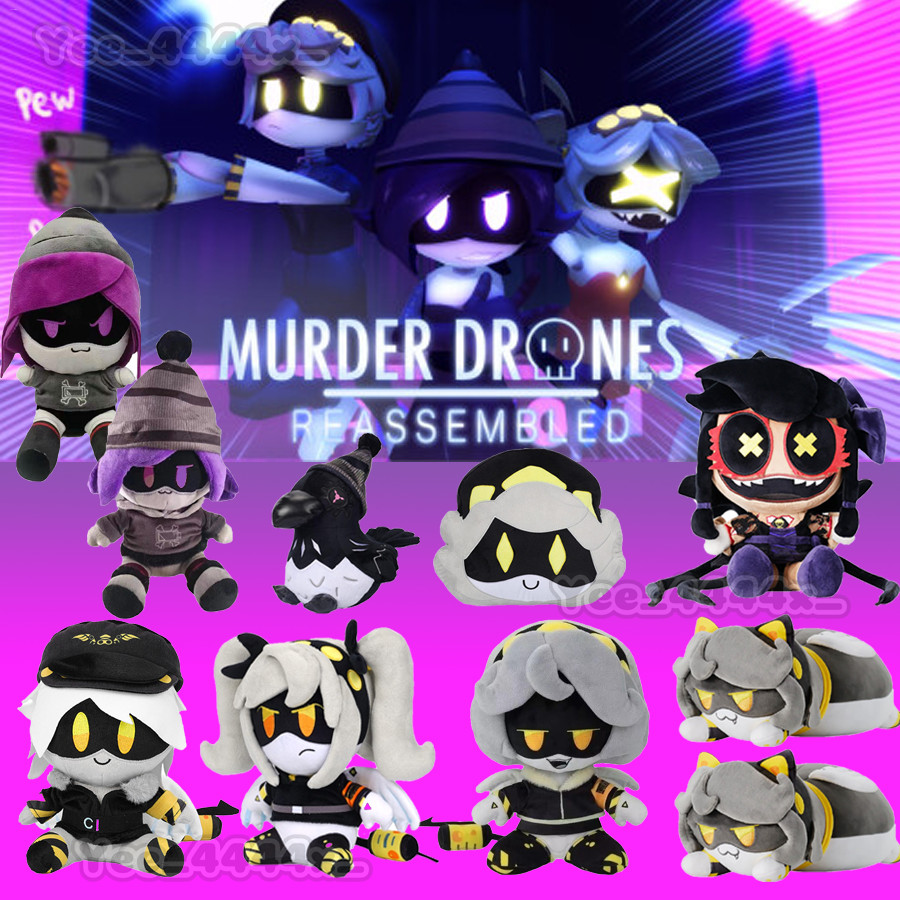 MURDER DRONES Cyn Plush Doll Murder Drones Season UZI Plush Animation Character Designation N V ...