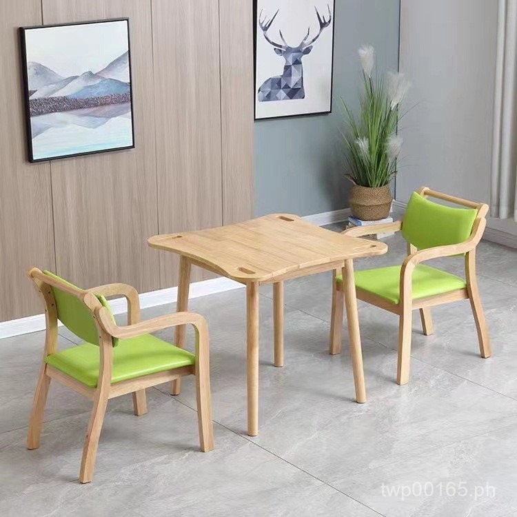 Solid Wood Dining Tables and Chairs Set Dining Table and Chair for the ...