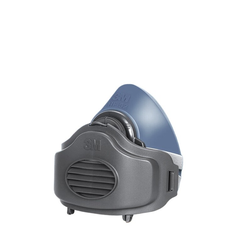 3M HF-52 silicone gas half mask organic vapor particulate matter dust ...