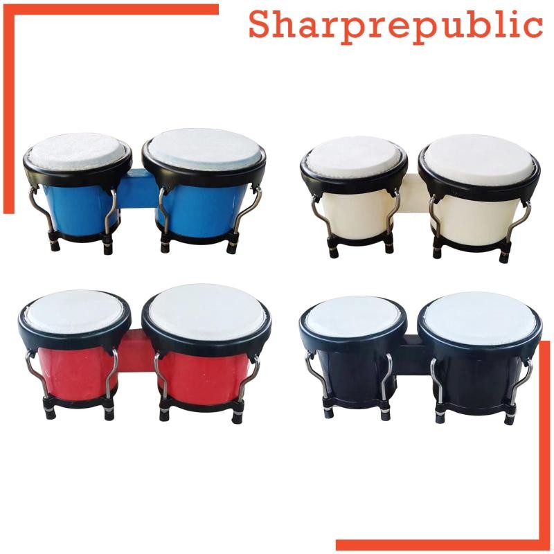 [Sharprepublic] African Drum Percussion Bongos Drum Set Percussion ...