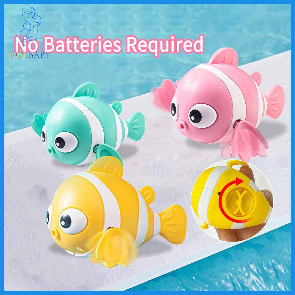 Rolbaby Moving Fish Toy Funny Swimming Carp Toys Clockwork Fish Toy ...