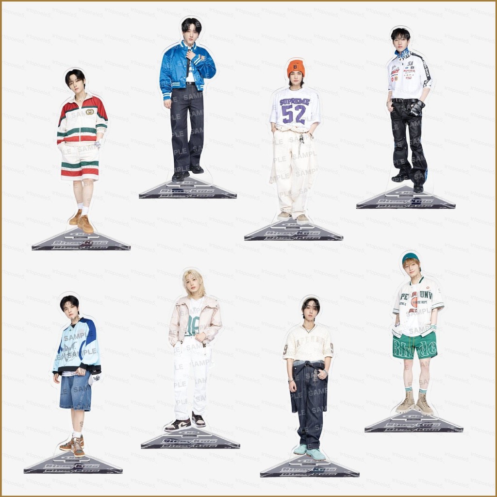 Sta5 STRAYKIDS BANG CHAN FELIX SEUNGMIN Stars Same Style Acrylic Stands ...