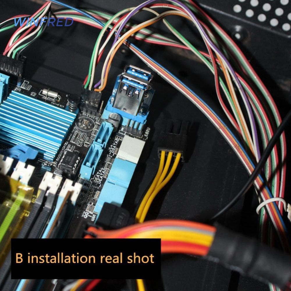 A# USB 3.0 19 20 Pin Socket to Dual USB 3.0 A Female Motherboard ...