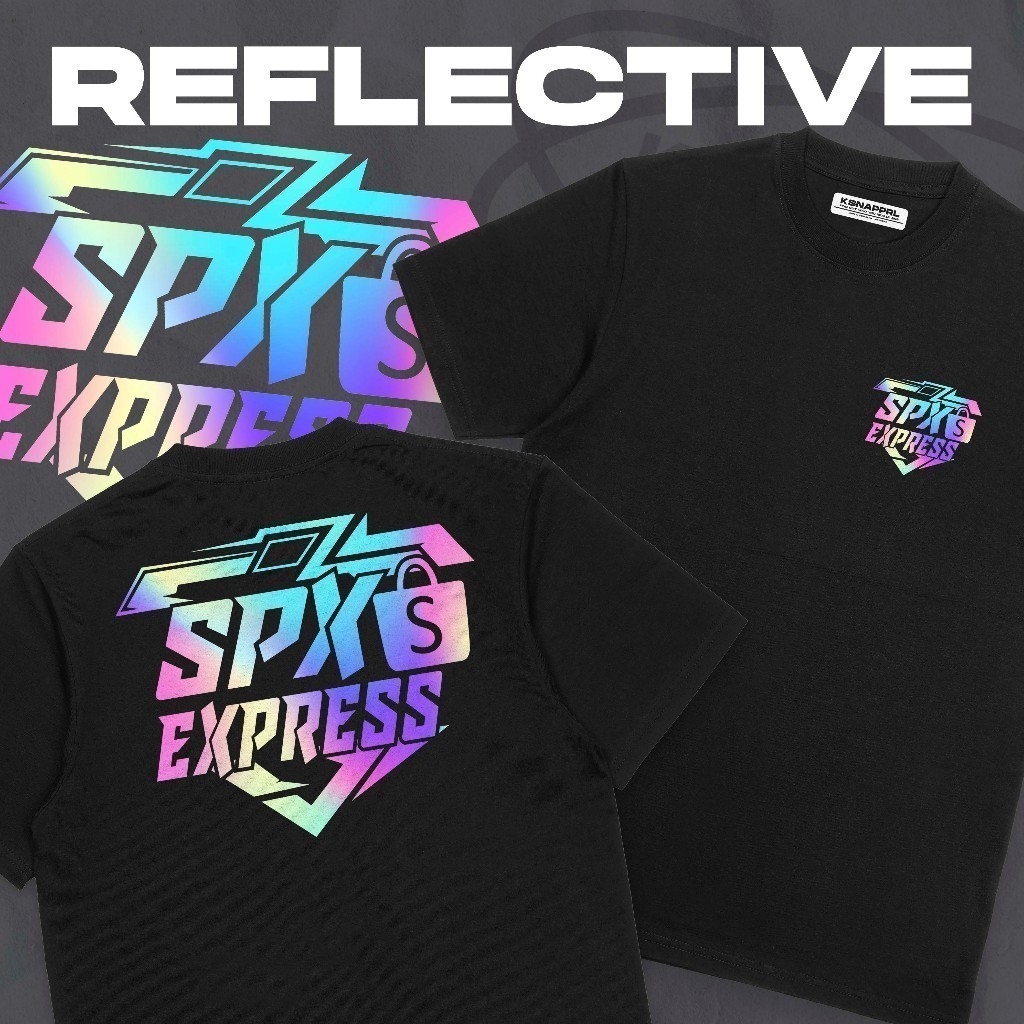 Shopee Express T-shirt - SPX Express Reflective | Shopee Philippines