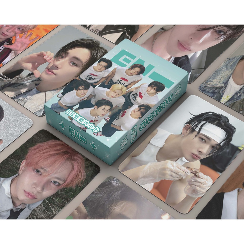 50-124pcs EN Holographic Postcards ROMANCE UNTOLD MEMORABILIA Lomo ...