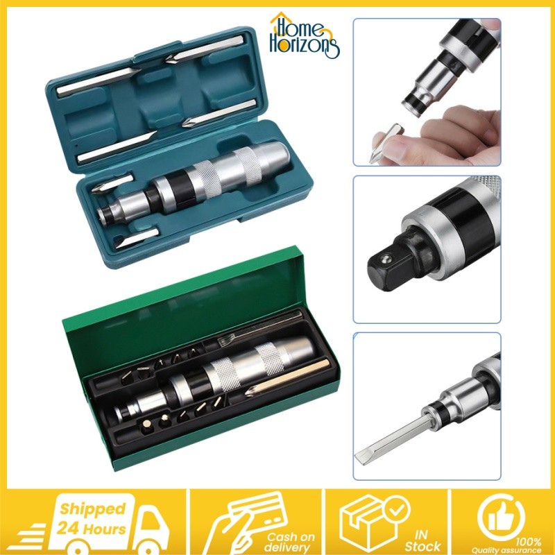 13/7PCS Screwdriver Bit Set Impact Driver and Bits Screw Driver Drive ...