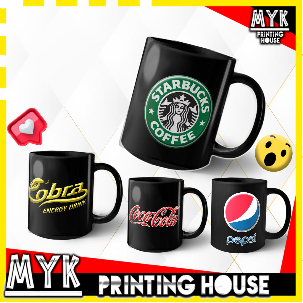 beverages DESIGN MUG STARBUCKS, COKE, ENERGRY DRINK MUG DESIGN | Shopee ...