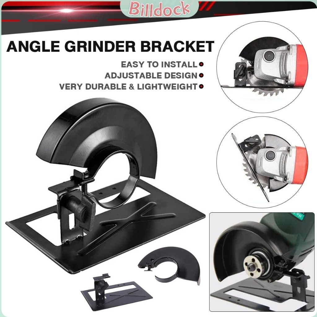 BD Adjustable Angle Grinder Bracket Stand Holder Metal Protection Cover ...