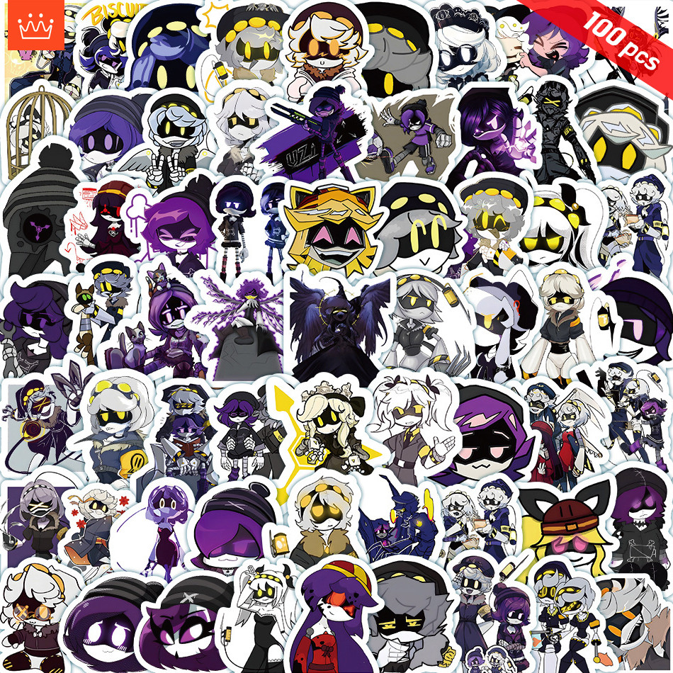 J· Murder Drones Stickers Set Cartoon Graffiti Waterproof Decals Pack ...