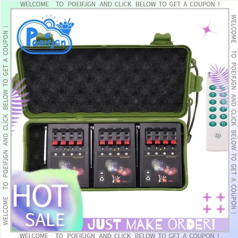 Firing System Machine 12 Cue Channel Cold Pyro Pyrotechnic Display Fuse ...