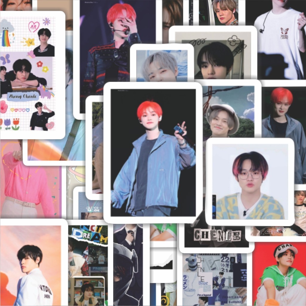 HP 100PCS Cute NCT Chenle Poster Stickers Aesthetic Stickers Waterproof ...