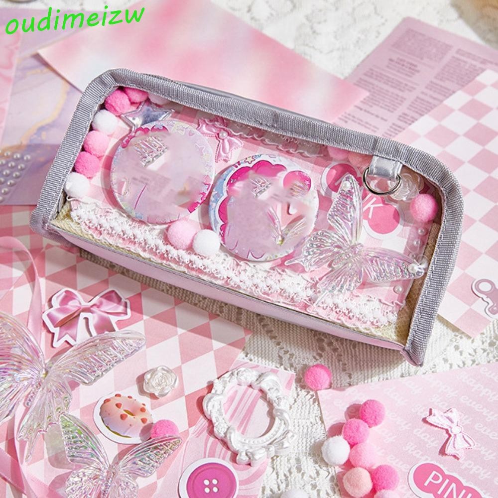 OUDIMEIZW DIY Itabag Insert Material, Retro Paper Stickers Bag ...