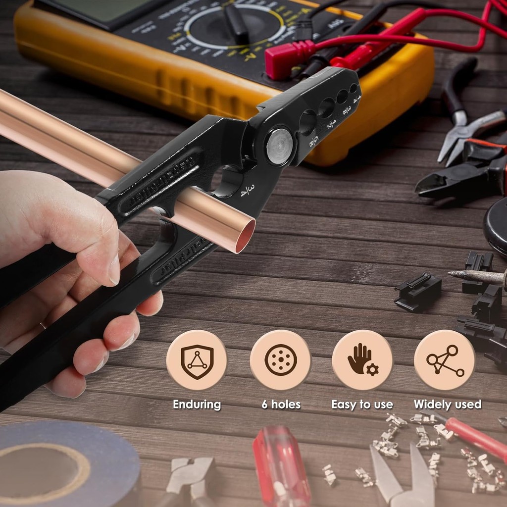 Manual Copper Tube Rounder Flat Tube Repairer Pliers Pipe Rounding ...