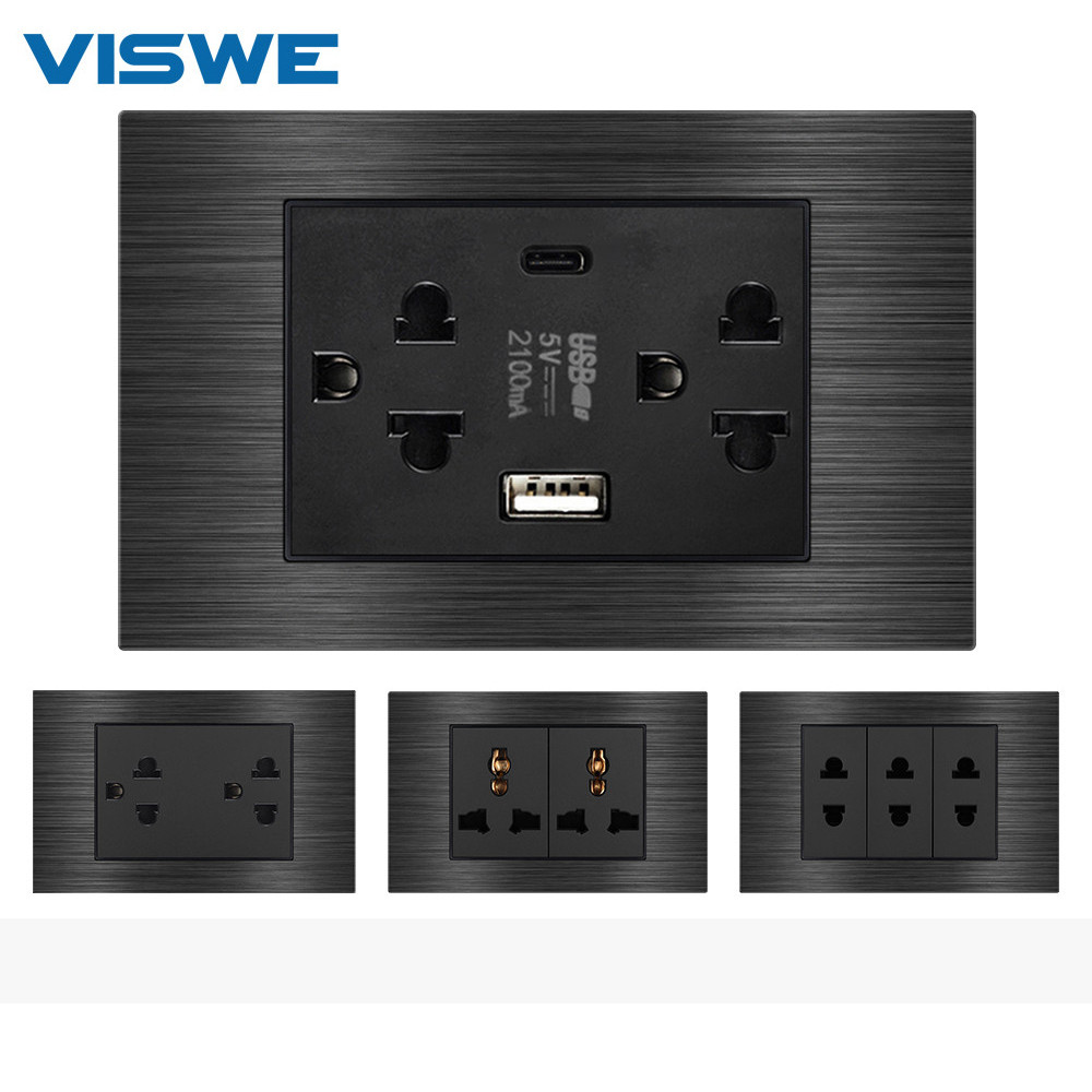 VISWE | usb socket | universal socket | wall socket | power socket ...