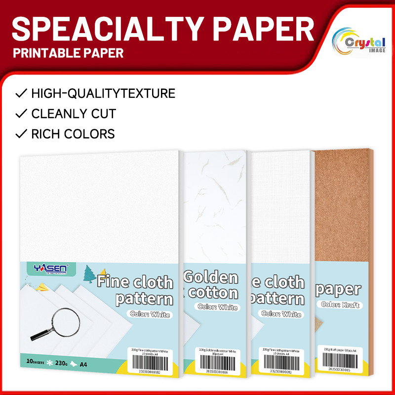 Yasen Speacialty Boards A4 Paper Kraft Paper Laser/Inkjet Printing ...