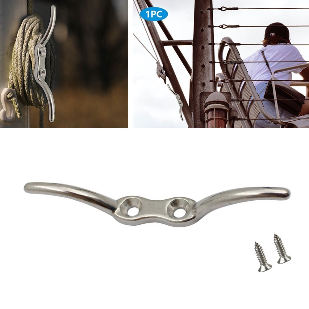 Rust Resistant Stainless Steel Rope Cleat Hook Ensures Longevity and ...