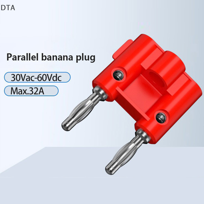 DTA Double Row 4mm Banana Plug Connector Speaker Amplifier Plug Jack ...