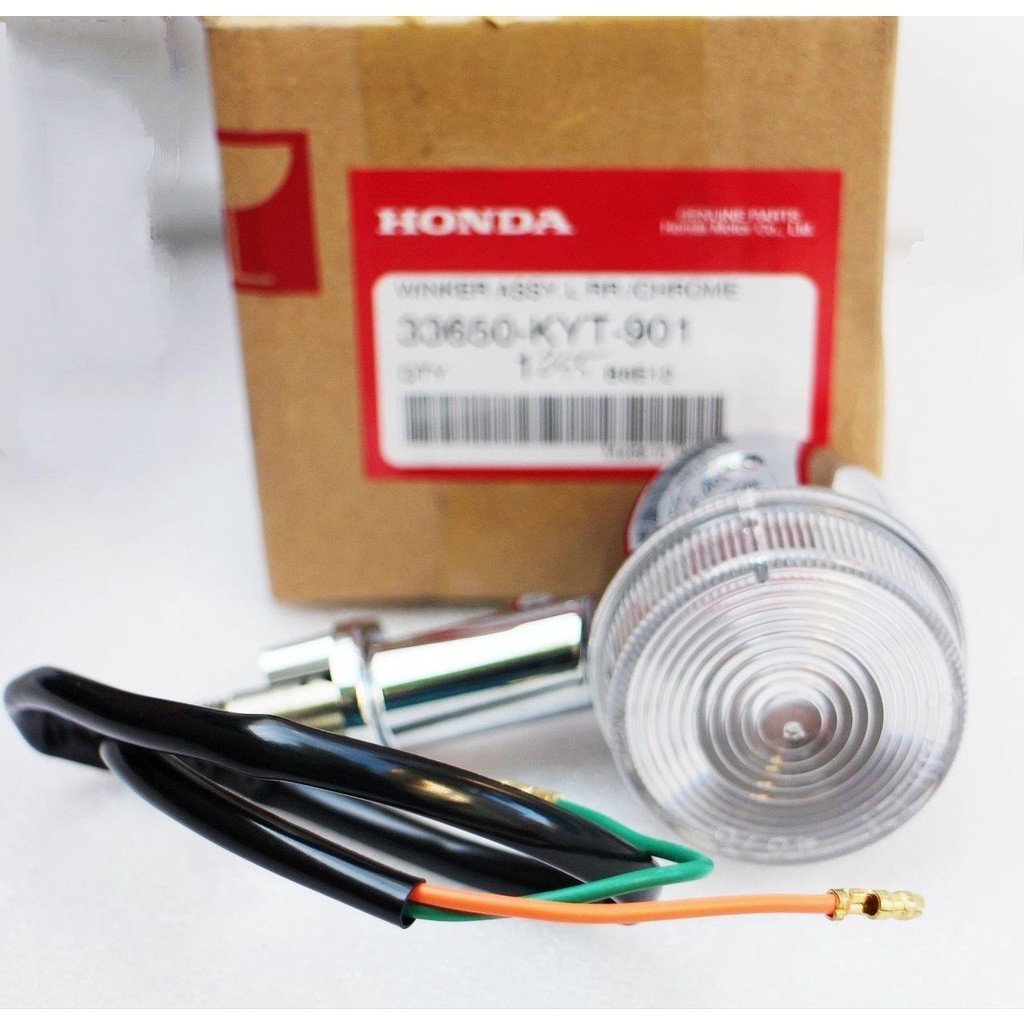 RQ+ORIGINAL HONDA WINKER ASSY REAR (SIGNAL LIGHT) FOR SCOOPY - CHROME ...