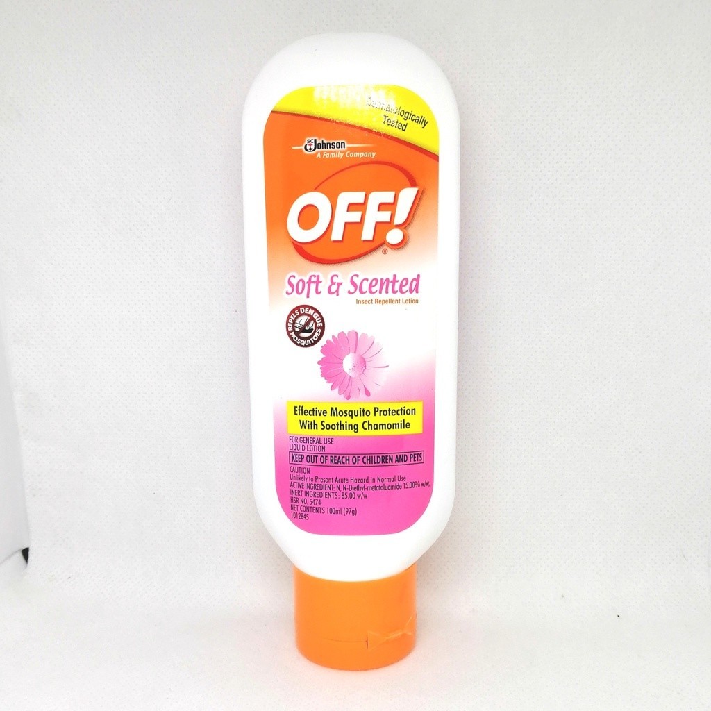 RQ+#Johnson OFF Lotion Soft and Scented : Insect Repellent Lotion ...