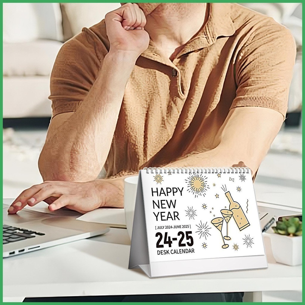 Simple Desktop Calendar Aesthetic 2024-2025 Table Calendar Aesthetic ...