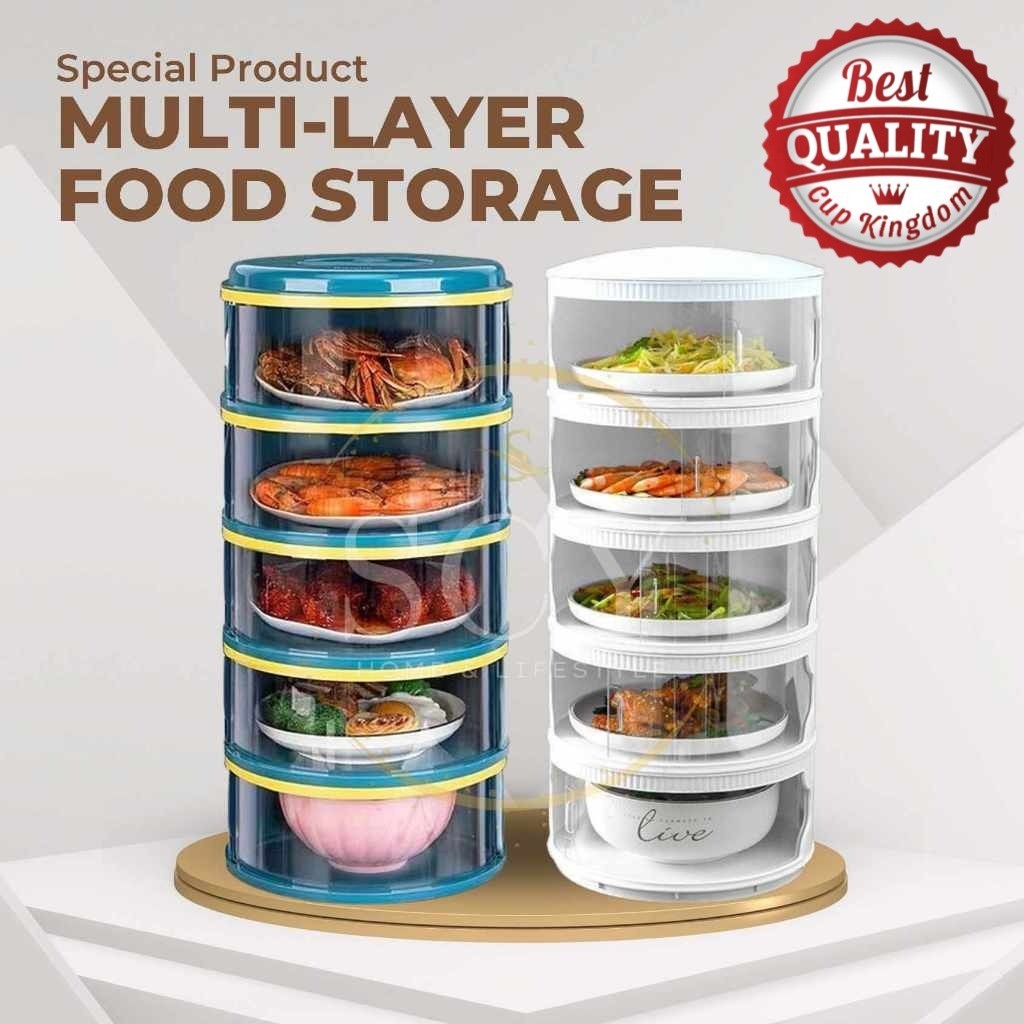 Cup Kingdom " New arrival 5 Layer Food Keeper Warmer Food Storage ...