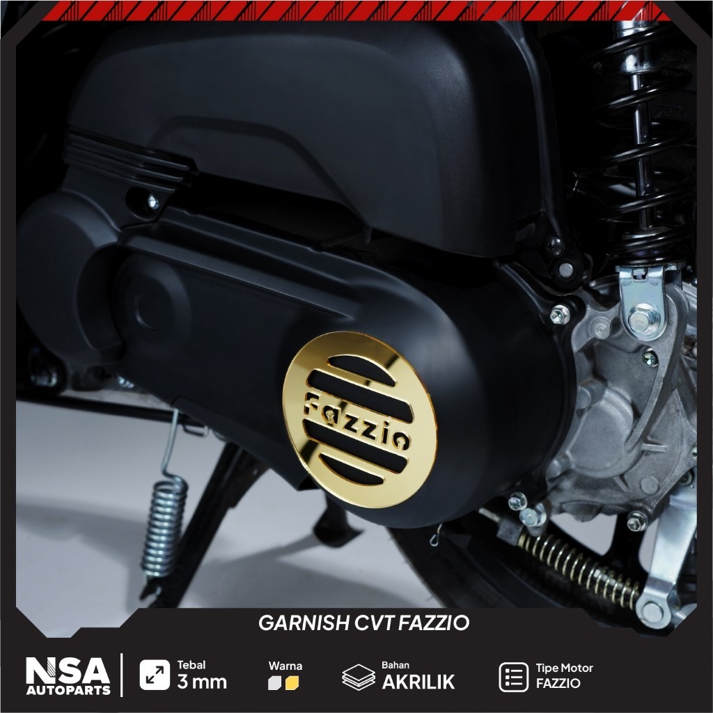 YAMAHA FAZZIO 125 CVT COVER FAZZIO 125 CVT COVER FAZZIO 125 GARNISH ...