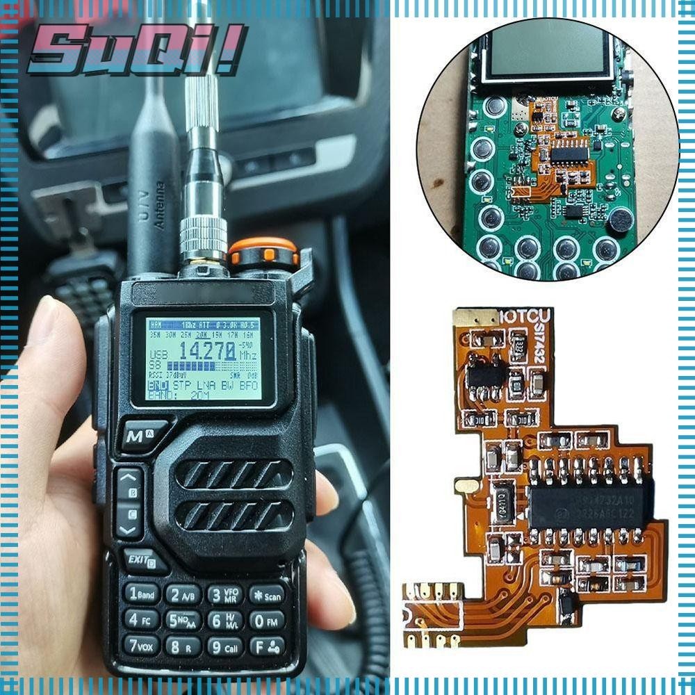 HI-SUQI Walkie-talkie Modification, FPC DIY Crystal Oscillator ...
