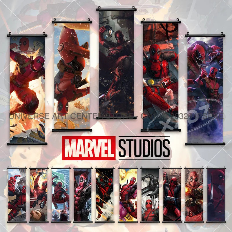 Deadpool Poster Agent X Hanging Painting Merc With A Mouth Home ...