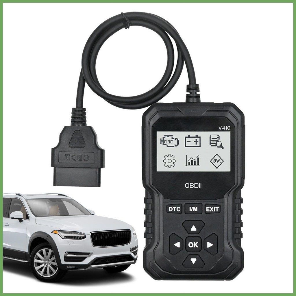 Car OBD2 Scanner Multilingual Engine Fault Code Reader Multipurpose ...