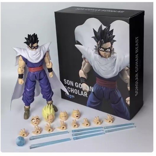 CTTOYS Dragon Ball Super Beast Gohan SHF 6-inch movable doll Son Gohan ...