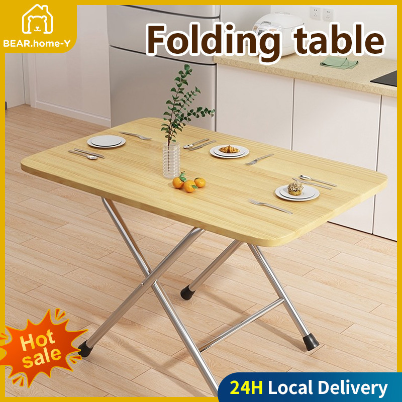 Folding table portable dining table home office desk Multifunctional ...