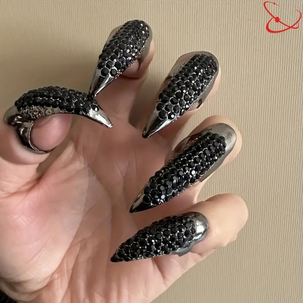 5pcs Punk Style Eagle Claw Ring Halloween Costume Claws | Shopee ...