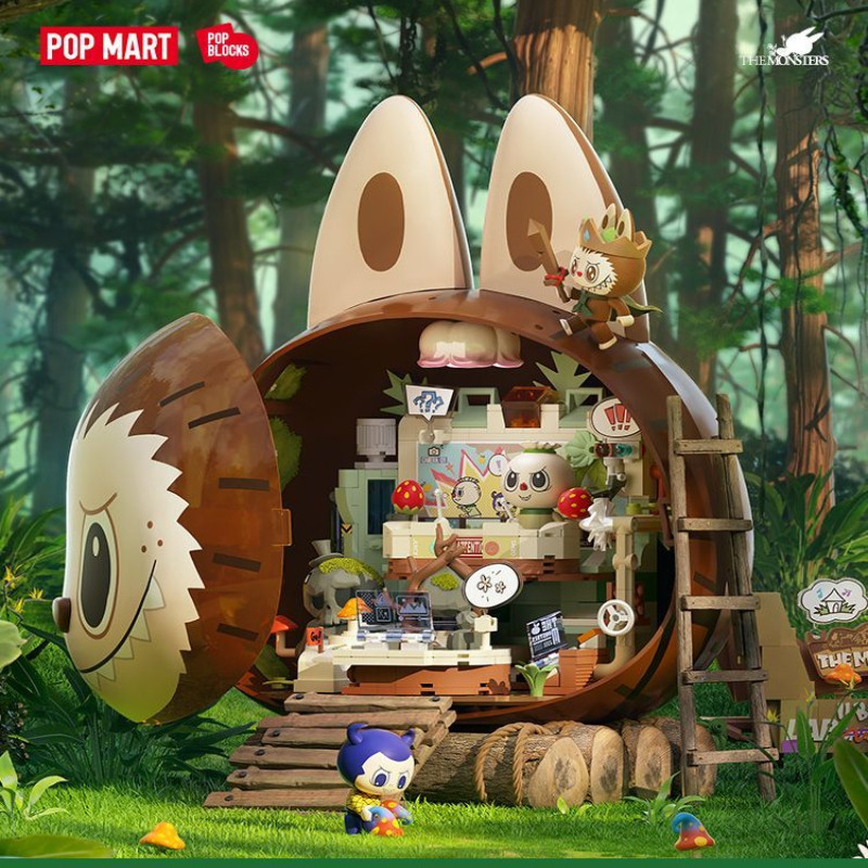 Labubu Automobiles Curtain Cloth Themonsters Forest Secret Base ...