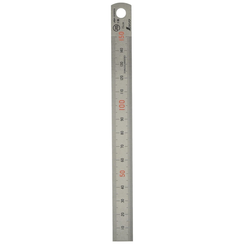 HOZAN Metal Ruler Straight Ruler 150mm SB-42 | Shopee Philippines