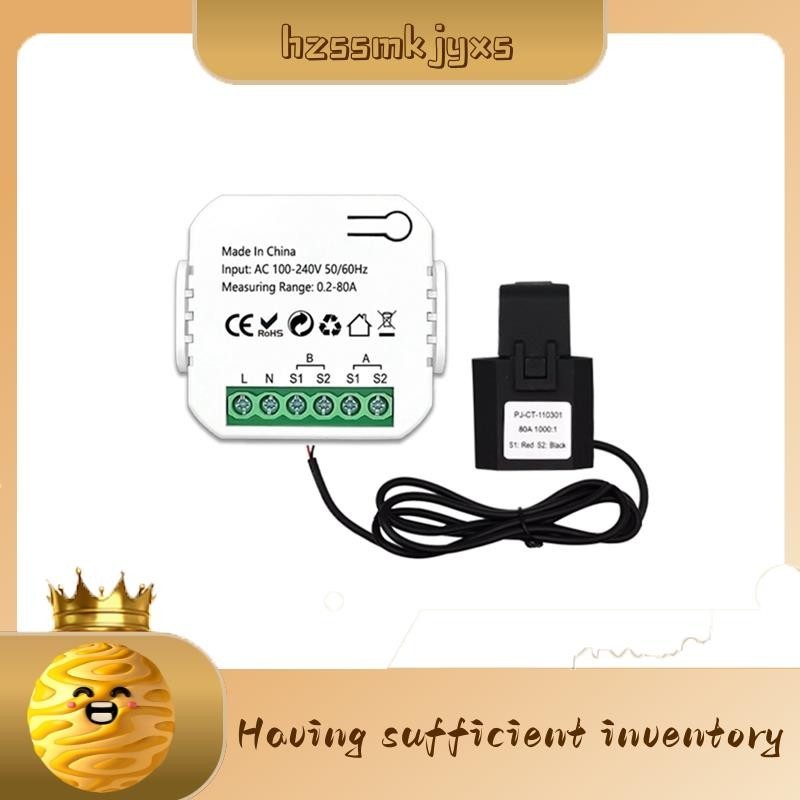 hzssmkjyxs Tuya Smart ZigBee Energy Meter 2 Way Bidirectional with ...